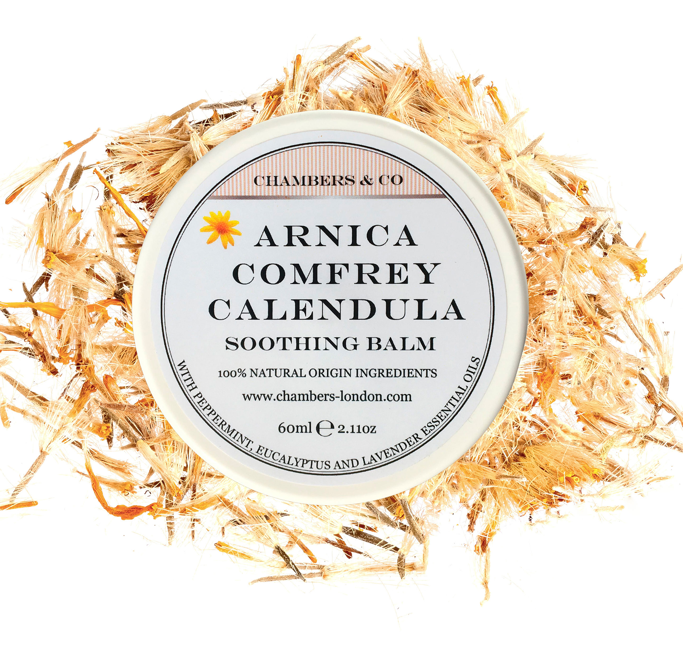 High Strength Arnica, Comfrey & Calendula Cream Balm by Chambers & Co ...
